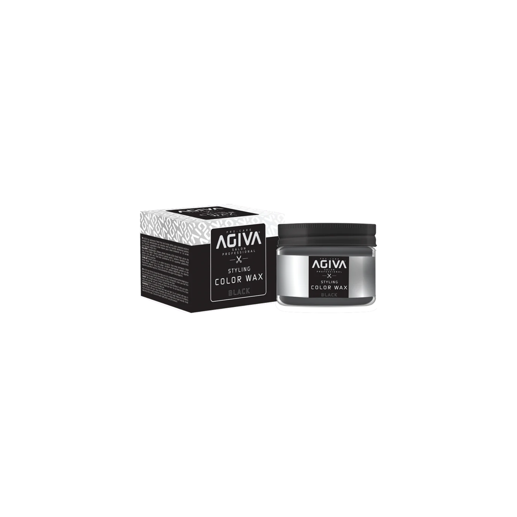 Agiva Hair Styling Color Wax Black 120ML – Acos Paris