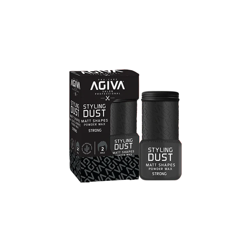 Agiva Styling Hair Powder Wax Strong - Black 20g – Acos Paris